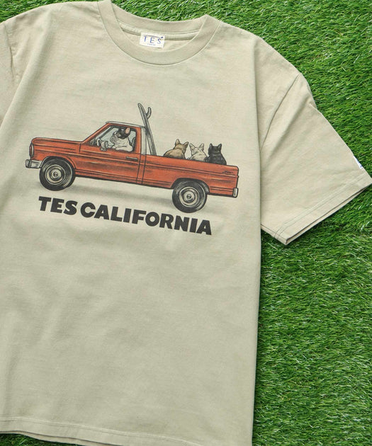 TES 4BUHI SURF TRUCK T-SHIRT / Tシャツ – TES | THE ENDLESS SUMMER